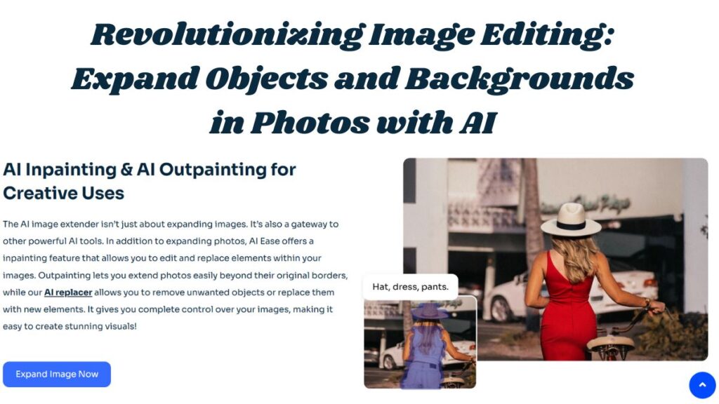 Revolutionizing Image Editing: Expand Objects and Backgrounds in Photos ...
